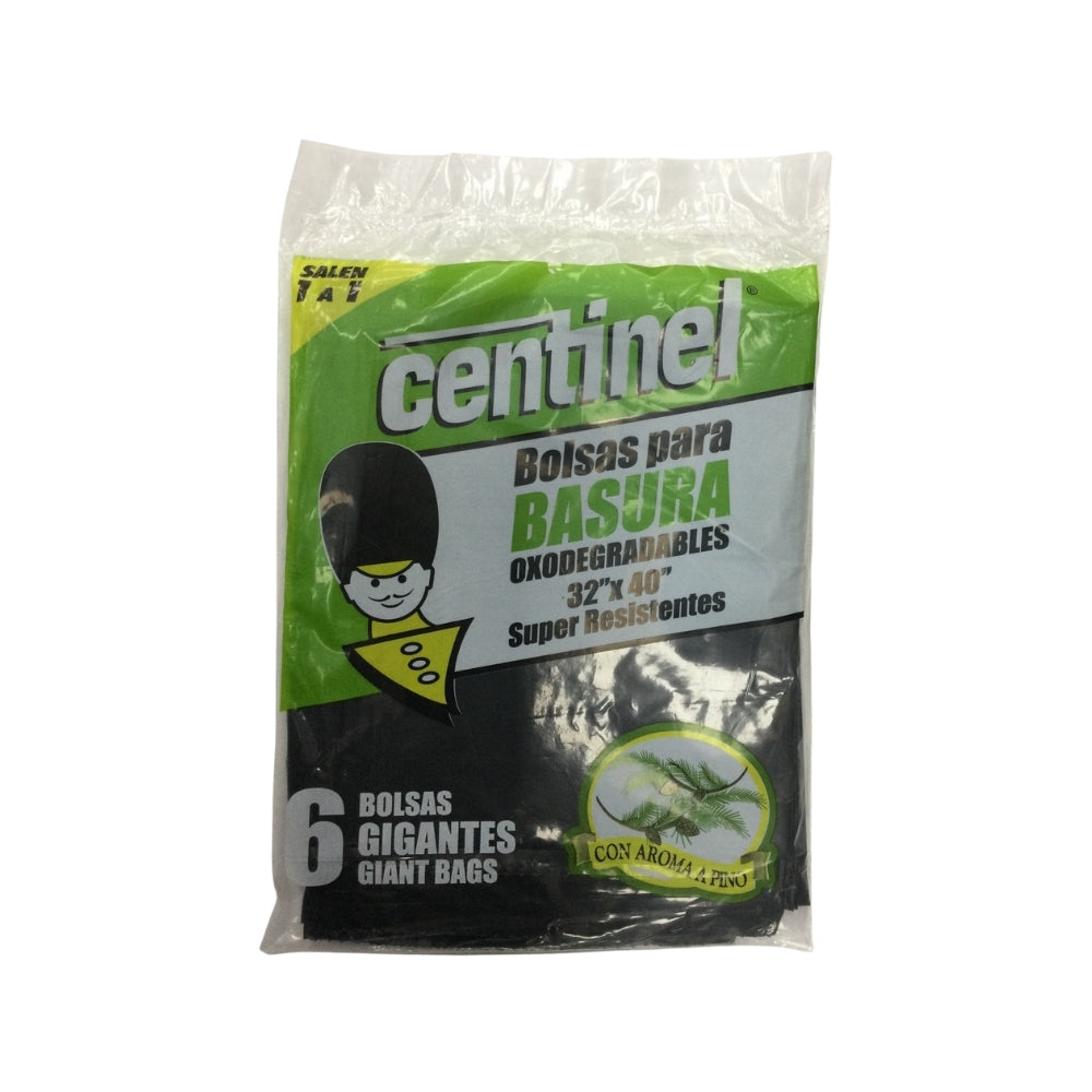 BOLSA PARA BASURA CENTINEL PINO JARDIN 6U 32X40 – HOPSA Panamá